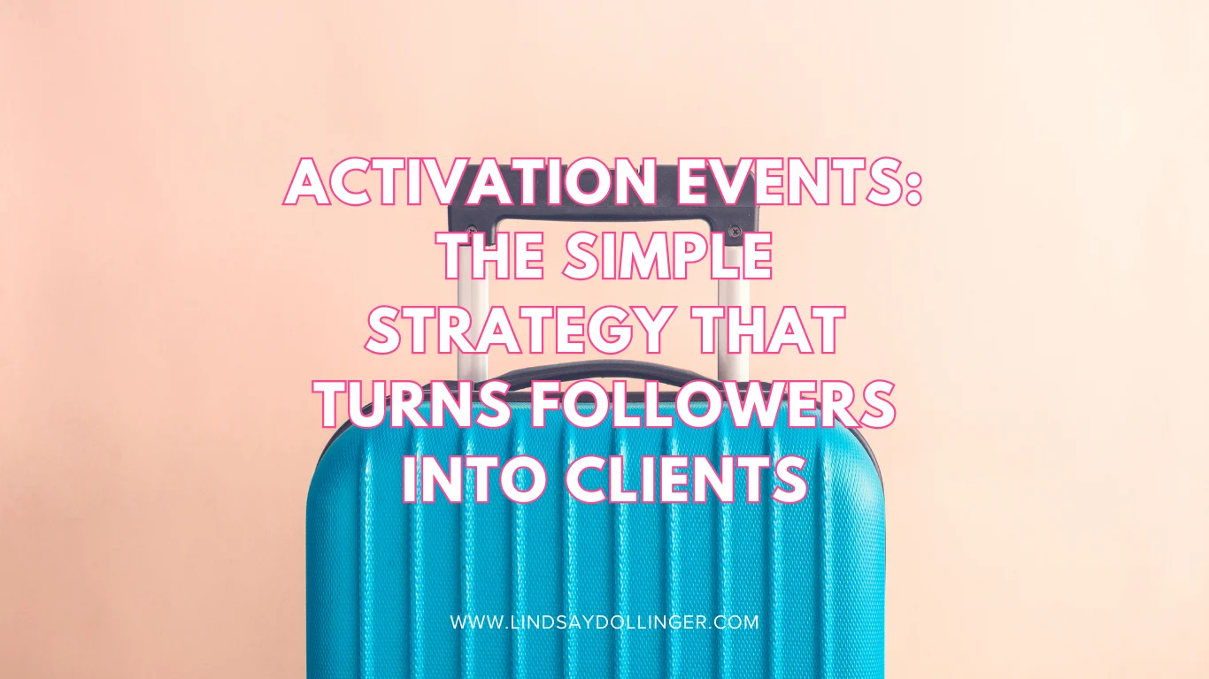 Activation Events: The Simple Strategy That Turns Followers Into ...